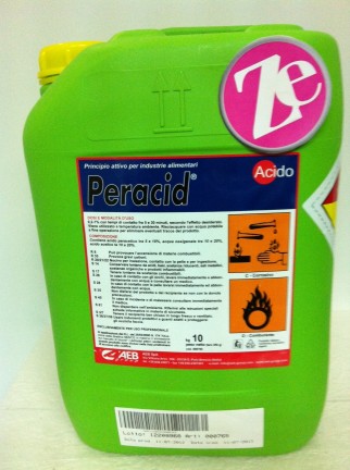 Sanificante a base di acido peracetico Peracid « Zucchelli Enologica ...